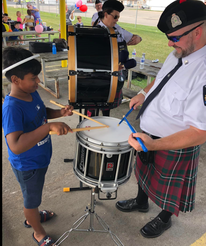 STPS - PIPES AND DRUMS BAND - St. Thomas Police Service